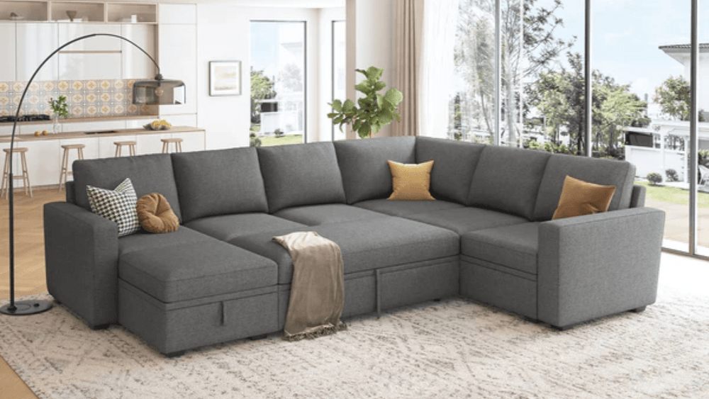 Top Modular Sectionals with Storage for Small Spaces