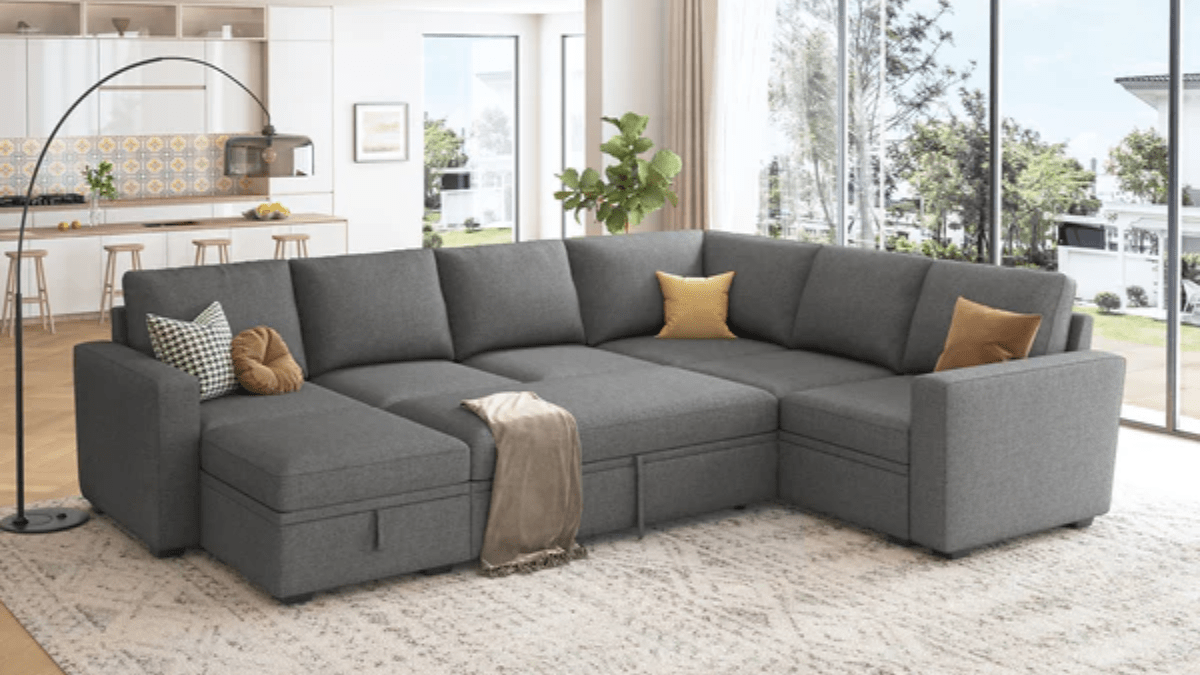 Top Modular Sectionals with Storage for Small Spaces